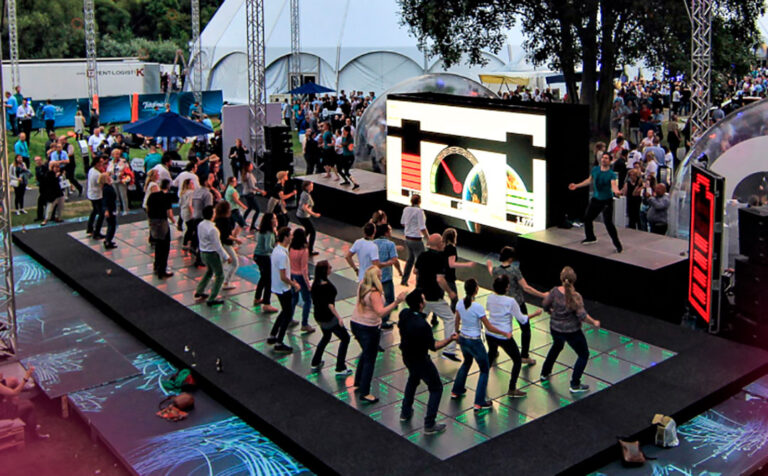 Uma pista de dança que gera energia limpa através do movimento